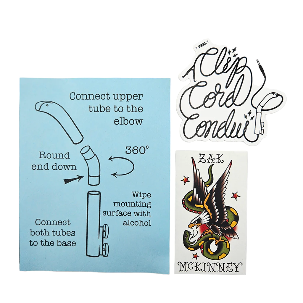 Clip Cord Conduit – Bicknee Tattoo Supply
