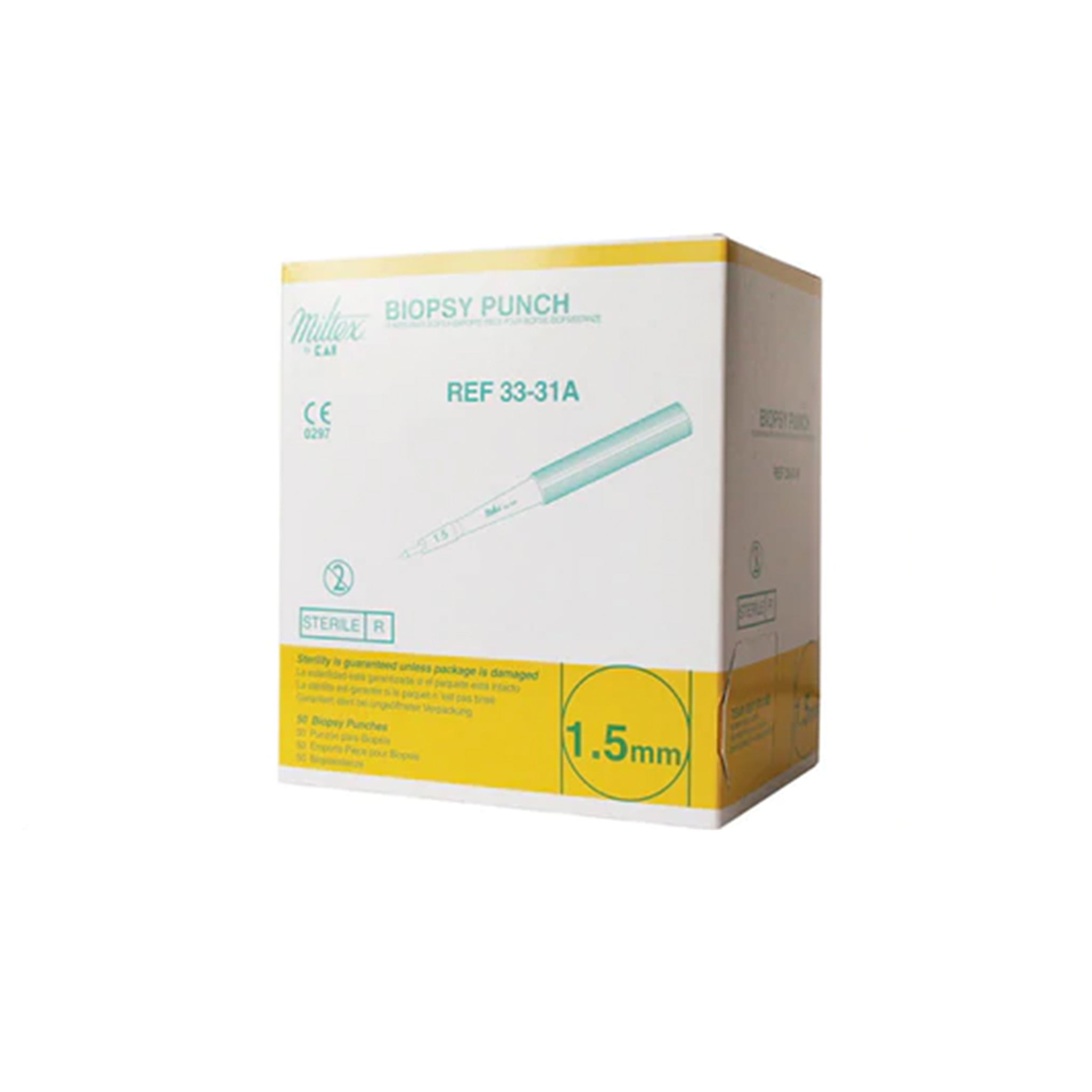 Micro Dermal Tools - Dermal Punch 1.5mm - Bicknee Tattoo Supply