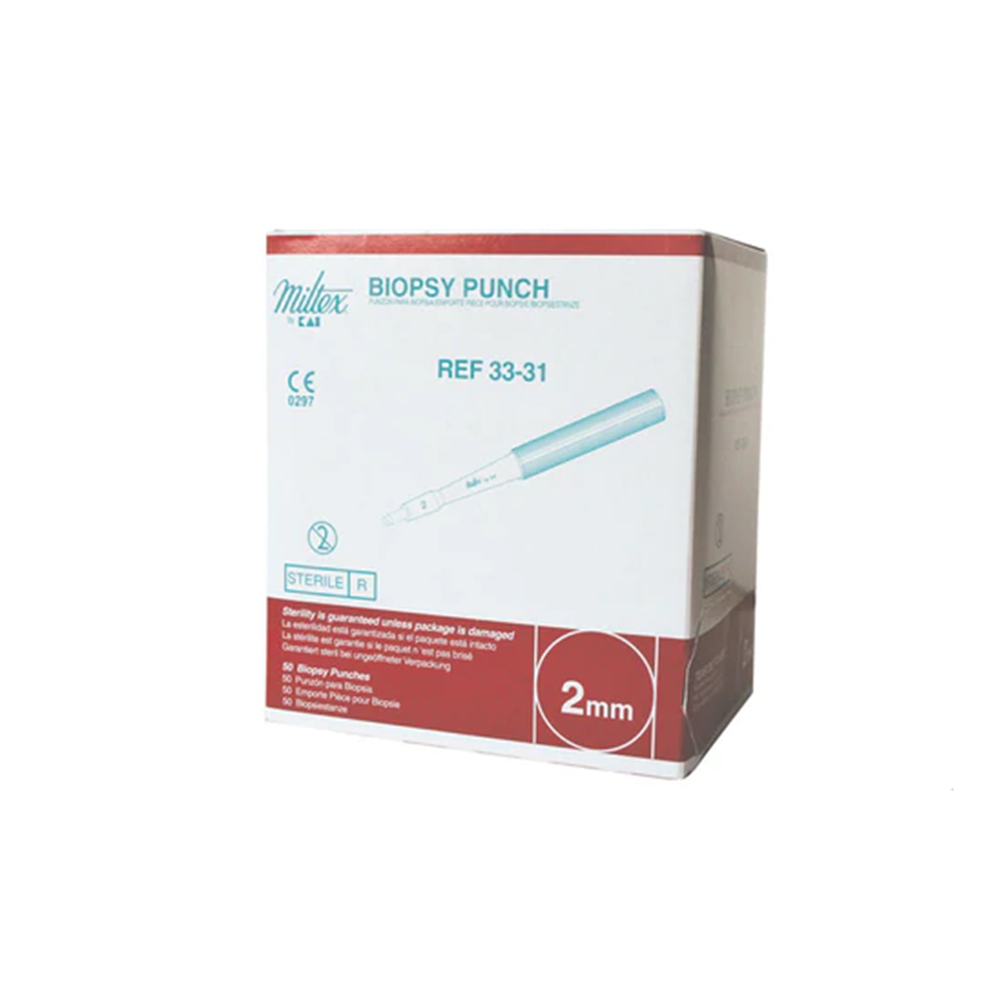 Micro Dermal Tools - Dermal Punch 2mm - Bicknee Tattoo Supply