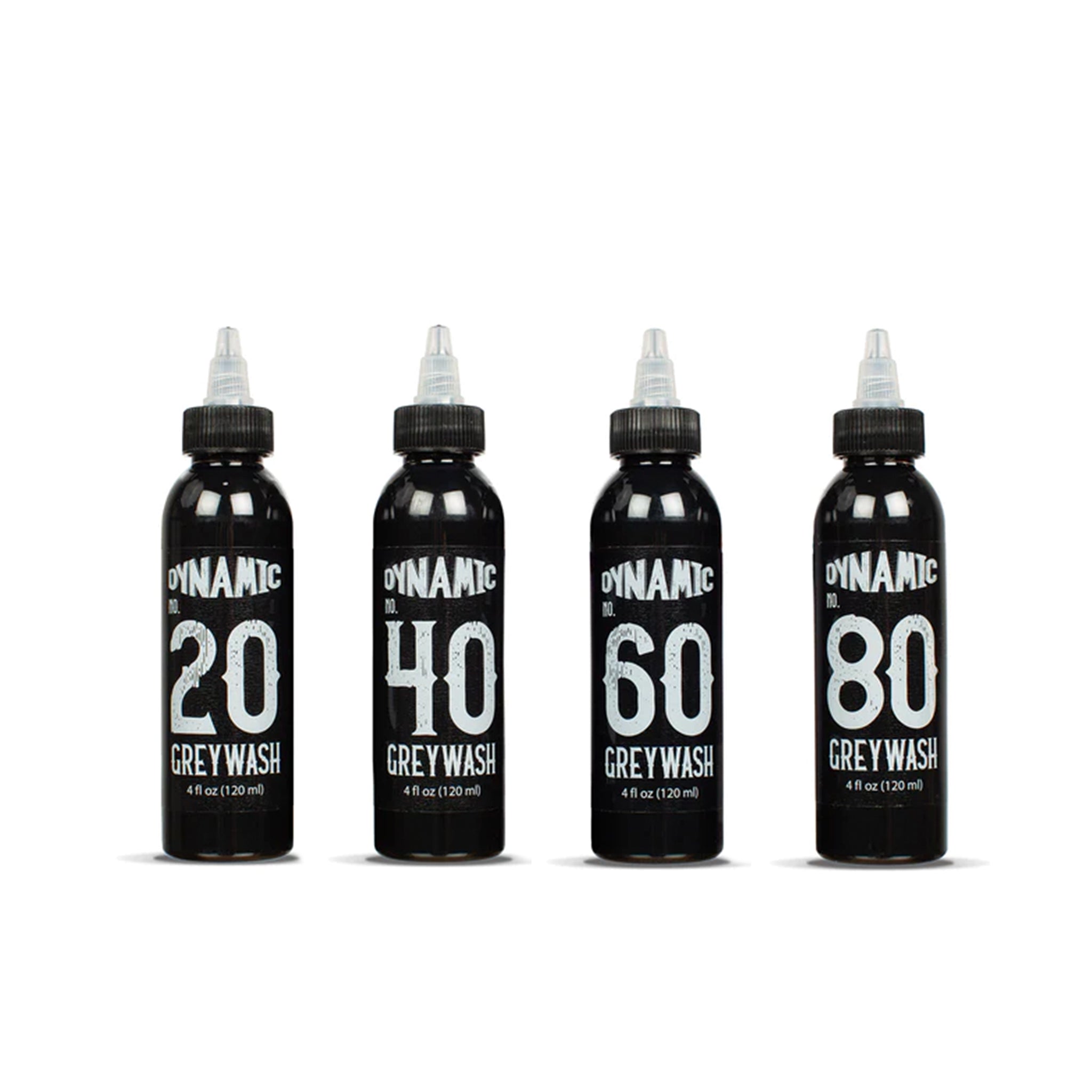 Dynamic Greywash Set - 4oz – Bicknee Tattoo Supply