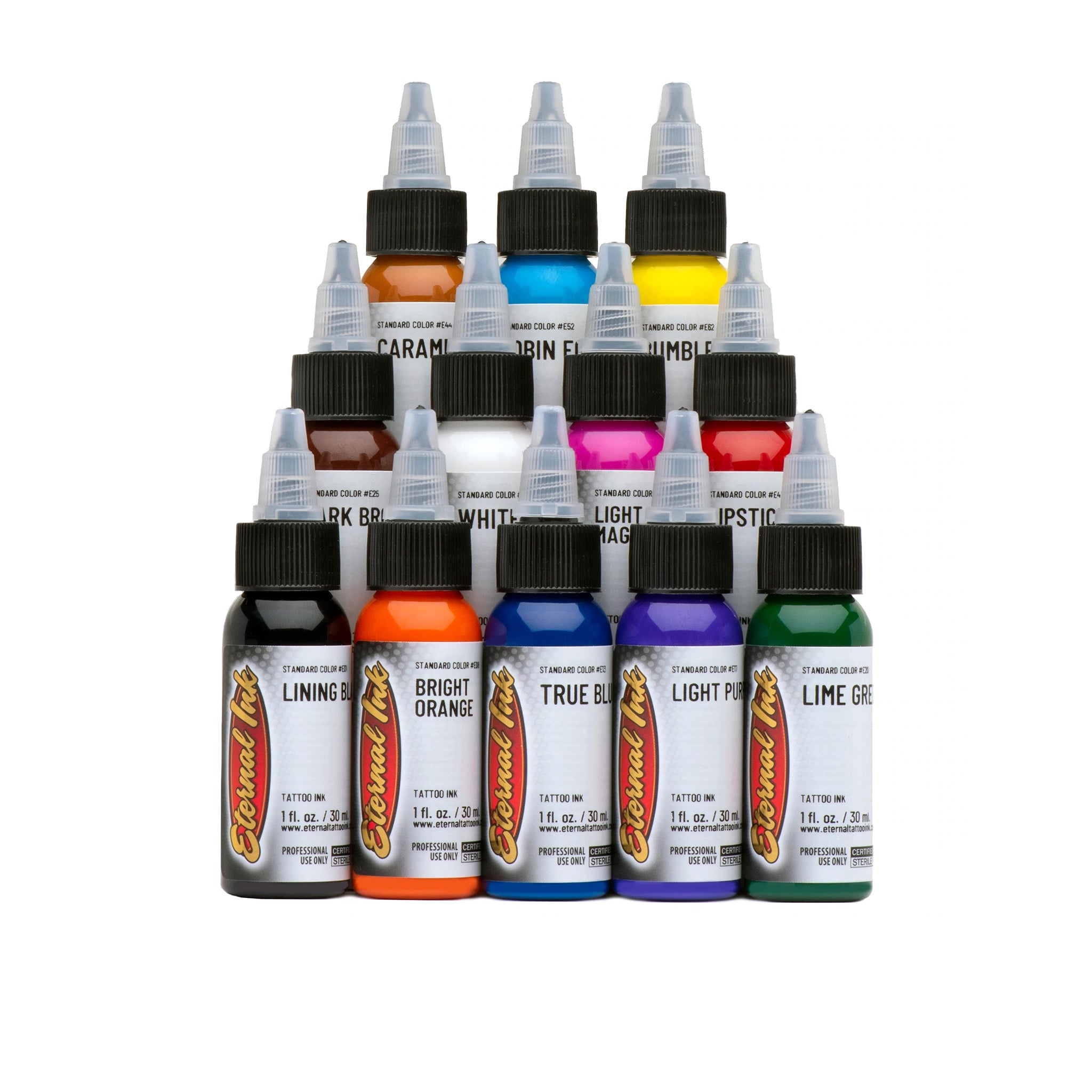 Eternal Tattoo Ink - Sample Pack - Bicknee Tattoo Supply