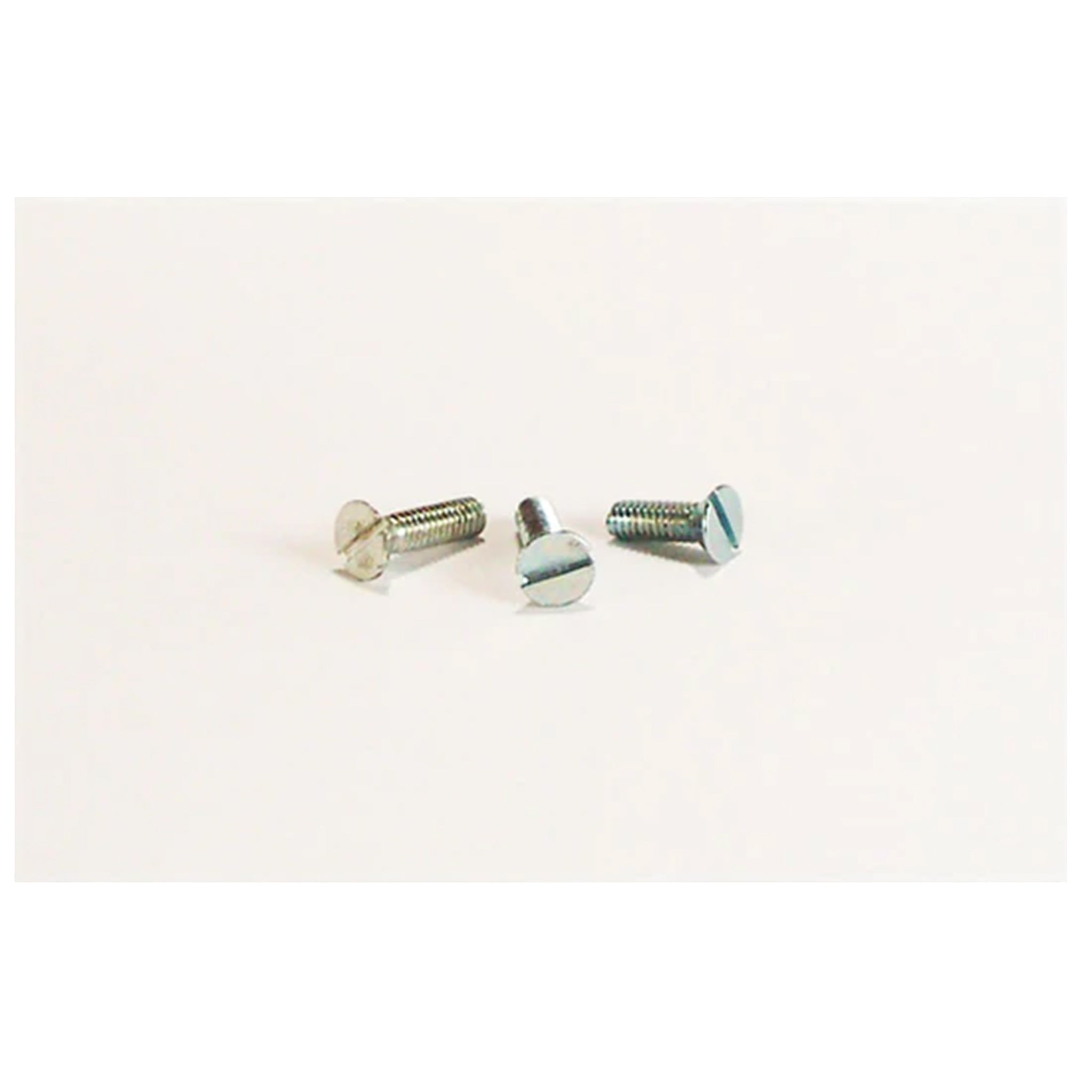 Tattoo Machine Screws - Zinc Plated Flat Head - Bicknee Tattoo Supply